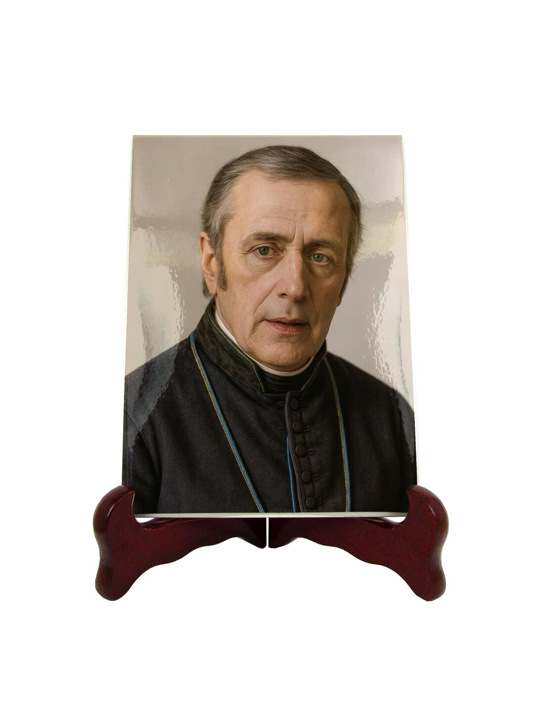 Saint Eugene De Mazenod Ceramic Icon: Handmade Religious Art - Etsy