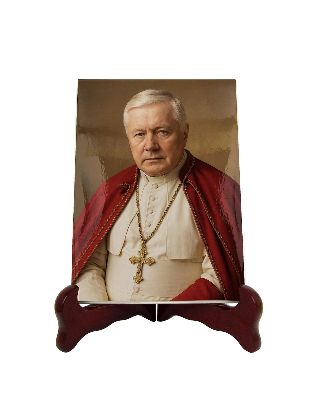 Saint Pius X Ceramic Icon: Handmade Catholic Religious Art - Etsy