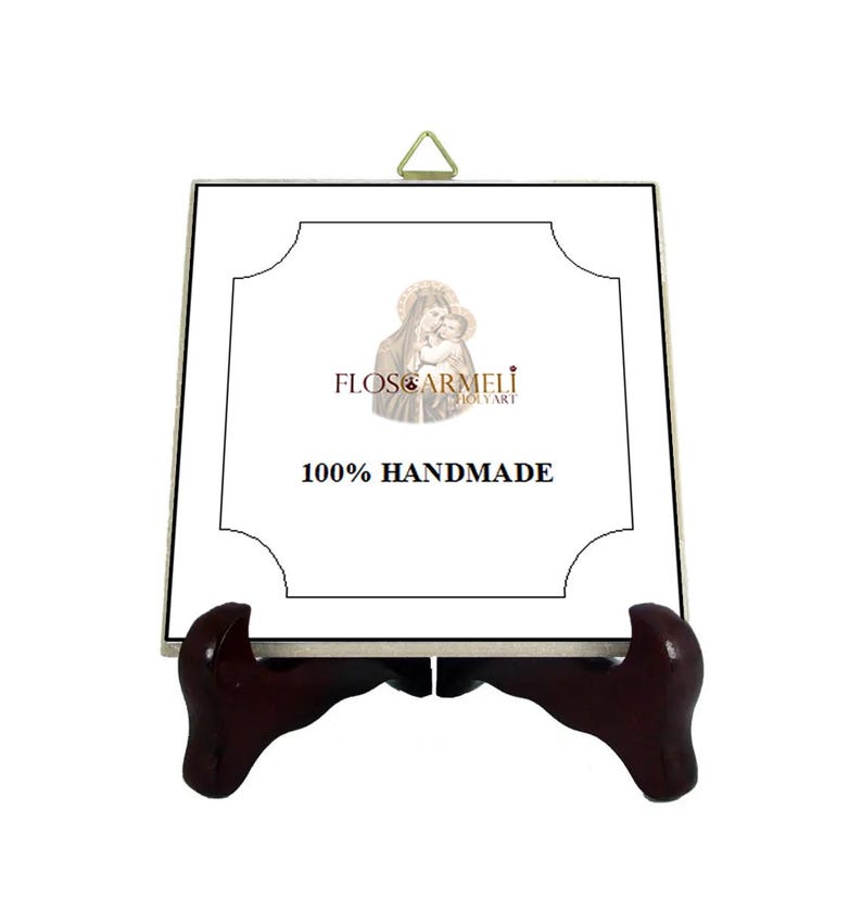 Saint Clare of Assisi Ceramic Icon – Religious Wall Art, Monastic ...