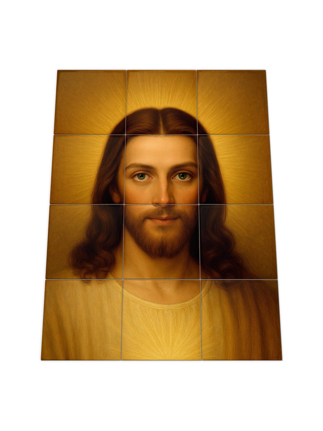 Cathoilc Wall Art, Divine Mercy, Holy Face of Jesus, Religious Tile ...