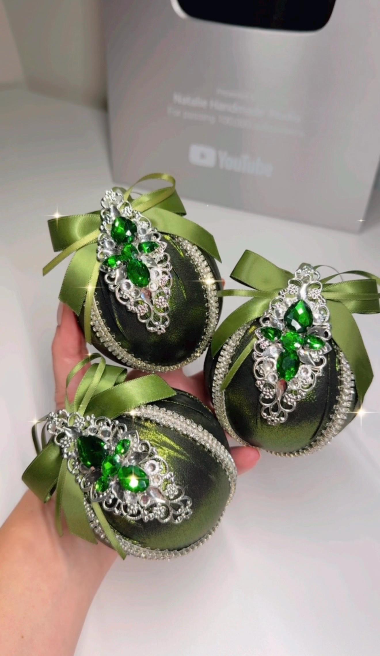 Christmas Ornament (set 3 Pc) in Gift Box - Etsy