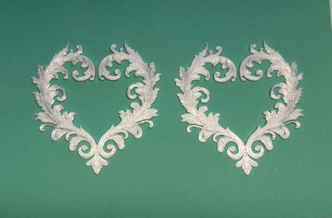 Perl White Plastic Blanks for Decoration for Diy (2pc) - Etsy