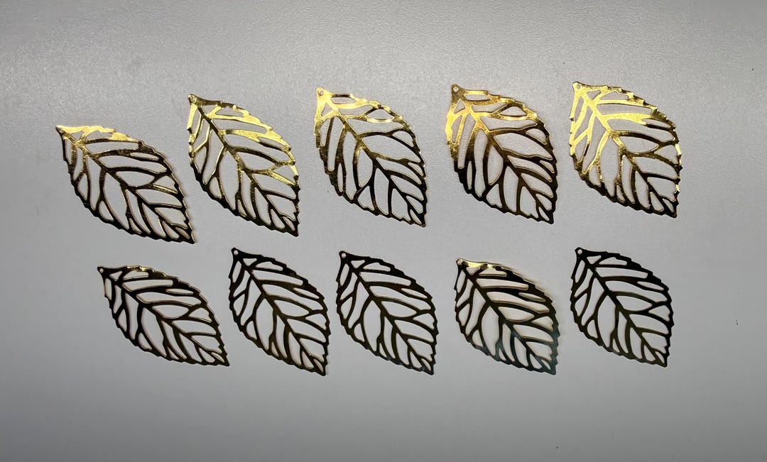 Metal Filigree Flower (10 Pc) - Etsy