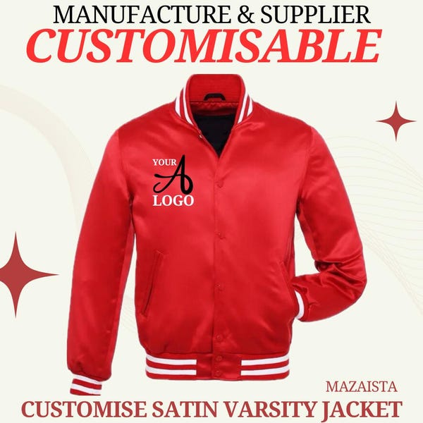 Metallic Bomber Jacket - Etsy