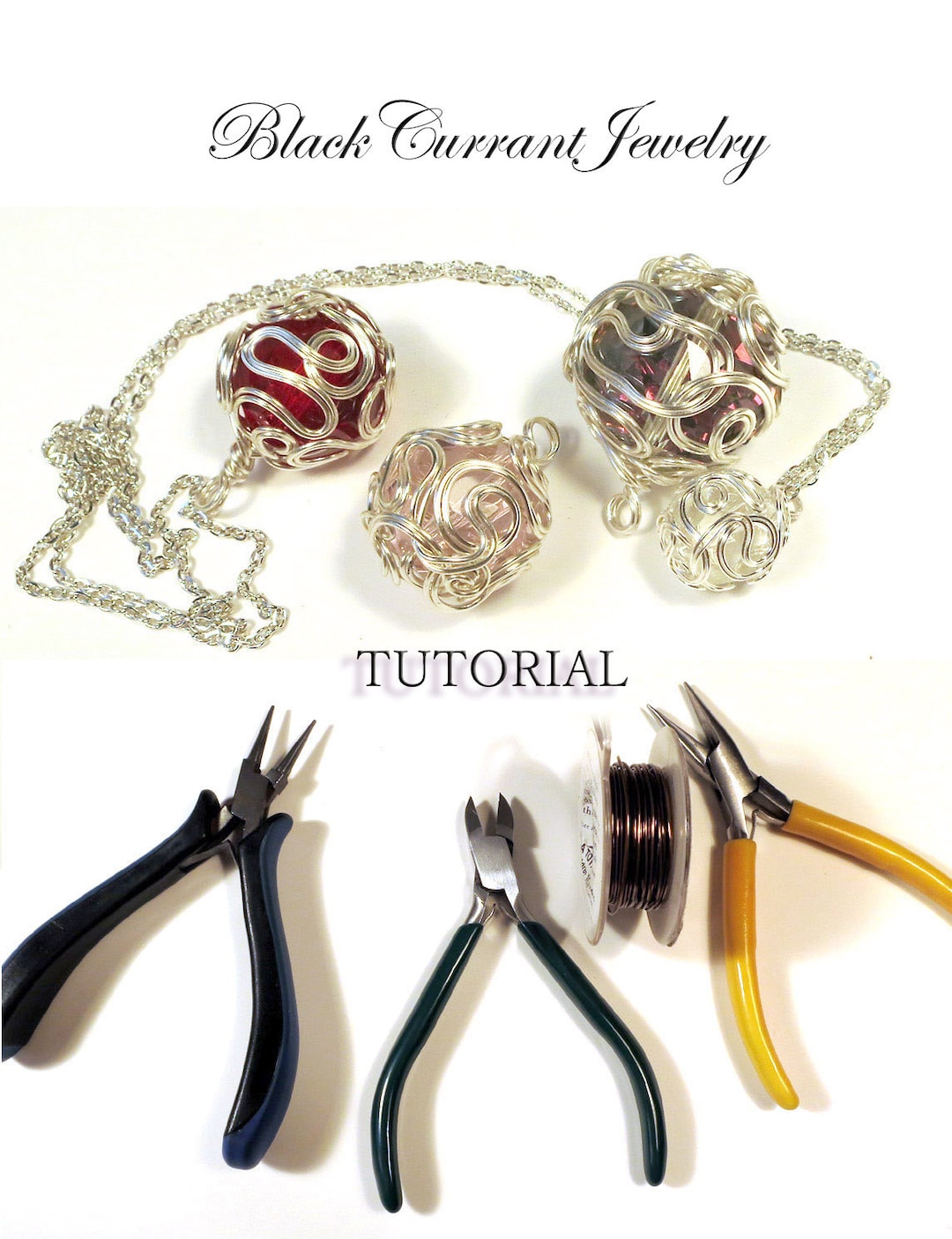 Wire-wrapped Ball Pendant Tutorial: DIY Jewelry Project (PDF Download ...