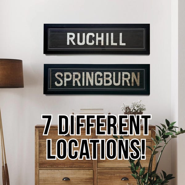 Bus Destination Blind - Etsy UK