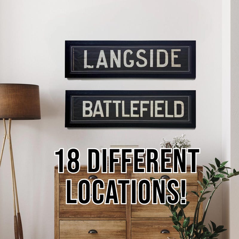 Bus Destination Blind - Etsy UK