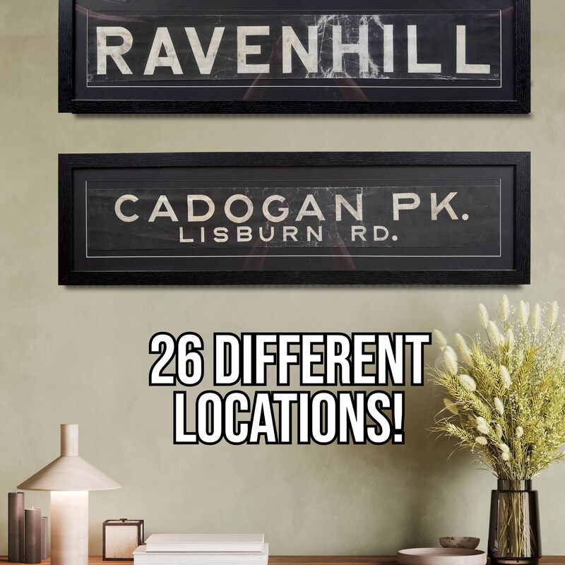 Bus Destination Blind - Etsy UK