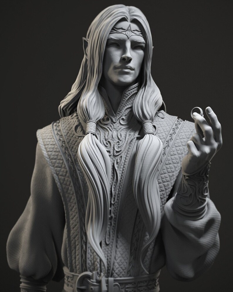 Sauron STL Model for Resin Printer Figure 3D Printing High Quality ...