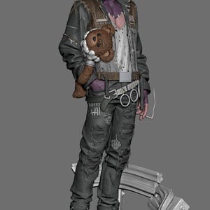 Dabi | My Hero Academia - STL Model for Resin Printer Figure 3D ...