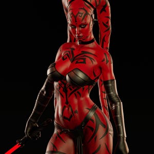 Darth Talon - STL Model for Resin Printer Figure 3D Printing - High Quality Diorama - Etsy Australia