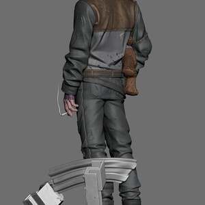 Dabi My Hero Academia STL Model for Resin Printer Figure 3D Printing ...