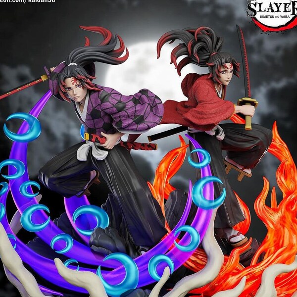 Demon Slayer 3d Digital Files - Etsy