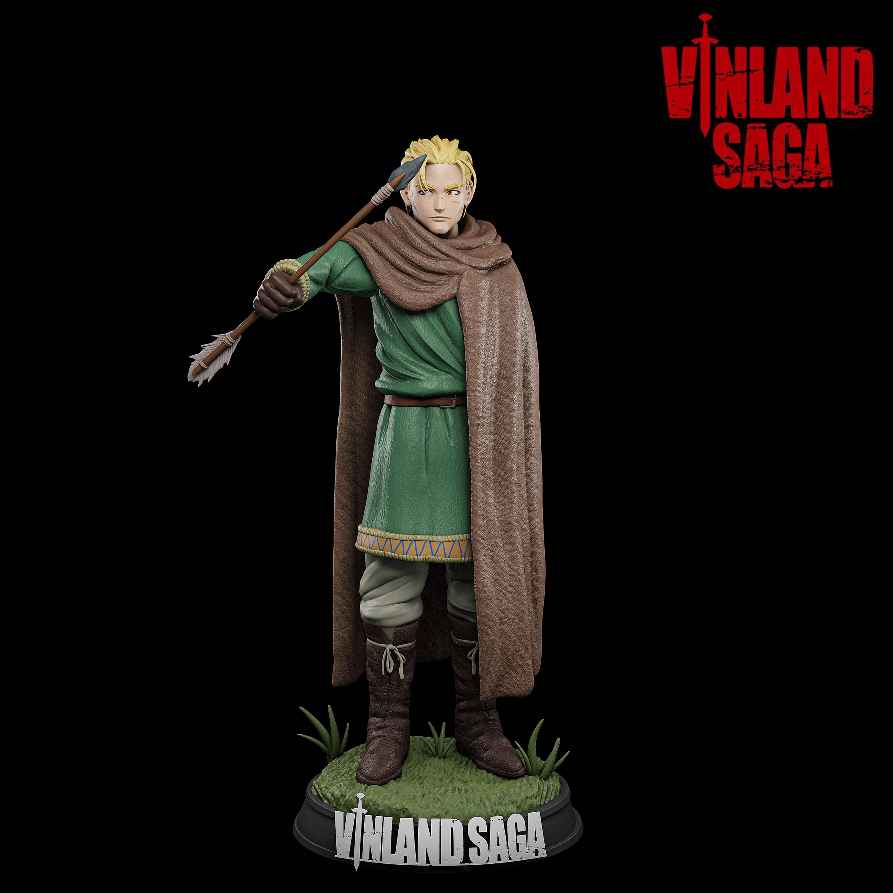 Thorfinn Vinland Saga STL Model for Resin Printer Figure 3D Printing ...