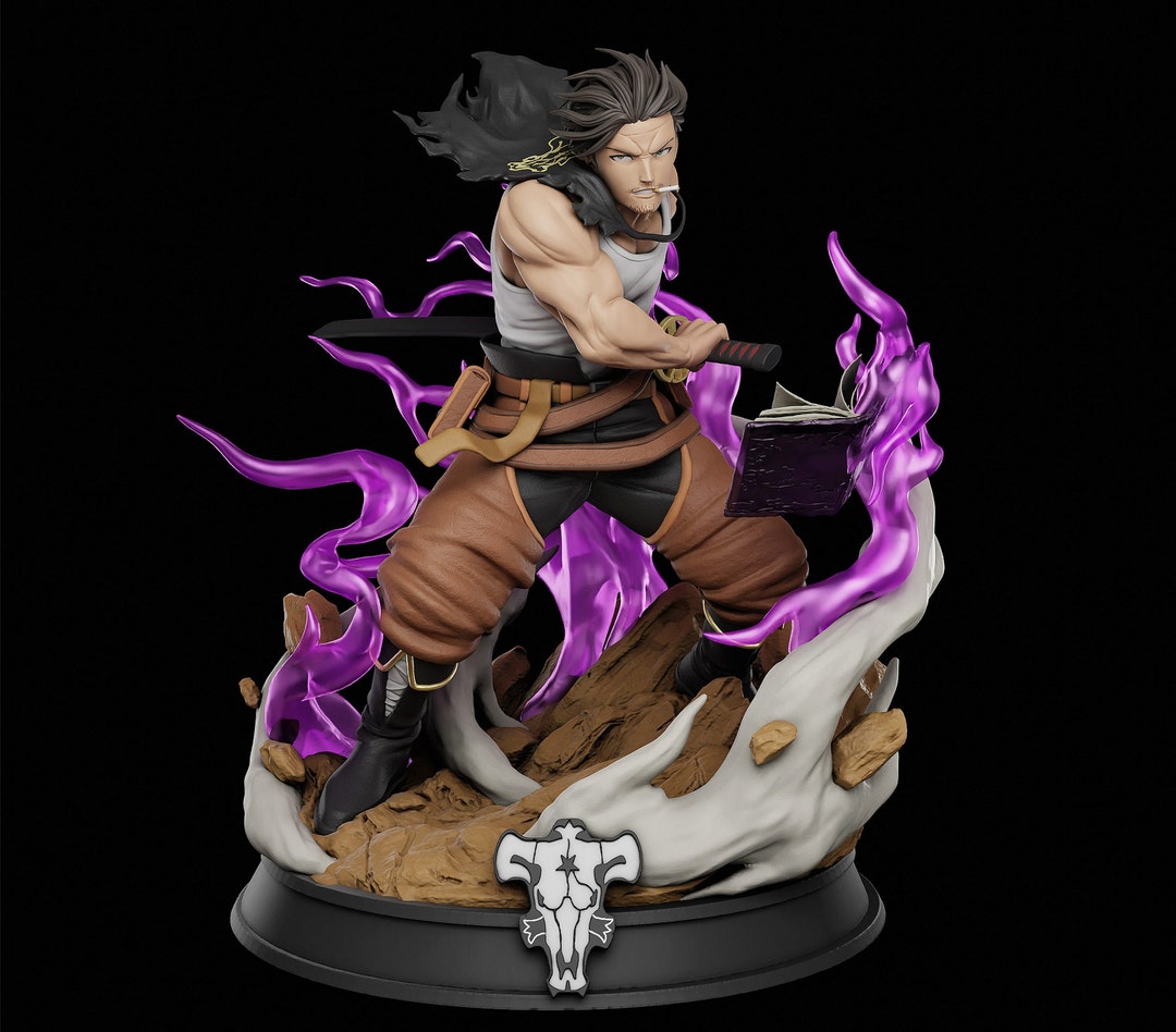 Yami Sukehiro Black Clover STL Model for Resin Printer Figure 3D ...
