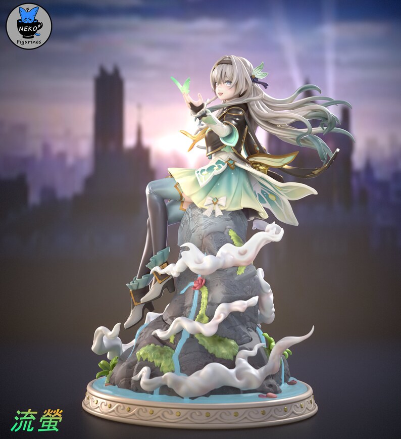 Firefly Honkai Star Rail STL Model for Resin Printer Figure 3D Printing ...