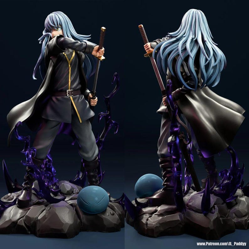 Rimuru Tempest That Time I Got Reincarnated as a Slime STL Model for ...