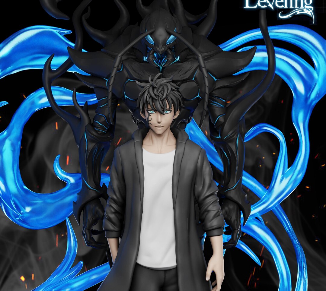 Buy Solo Leveling Sung Jin-woo X Berus - High-quality STL File for 3D ...
