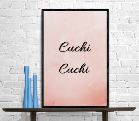 Printable Wall Art Digital File Instant Download Cuchi - Etsy