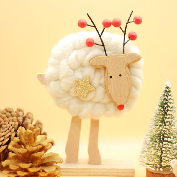 Handmade Reindeer - Etsy