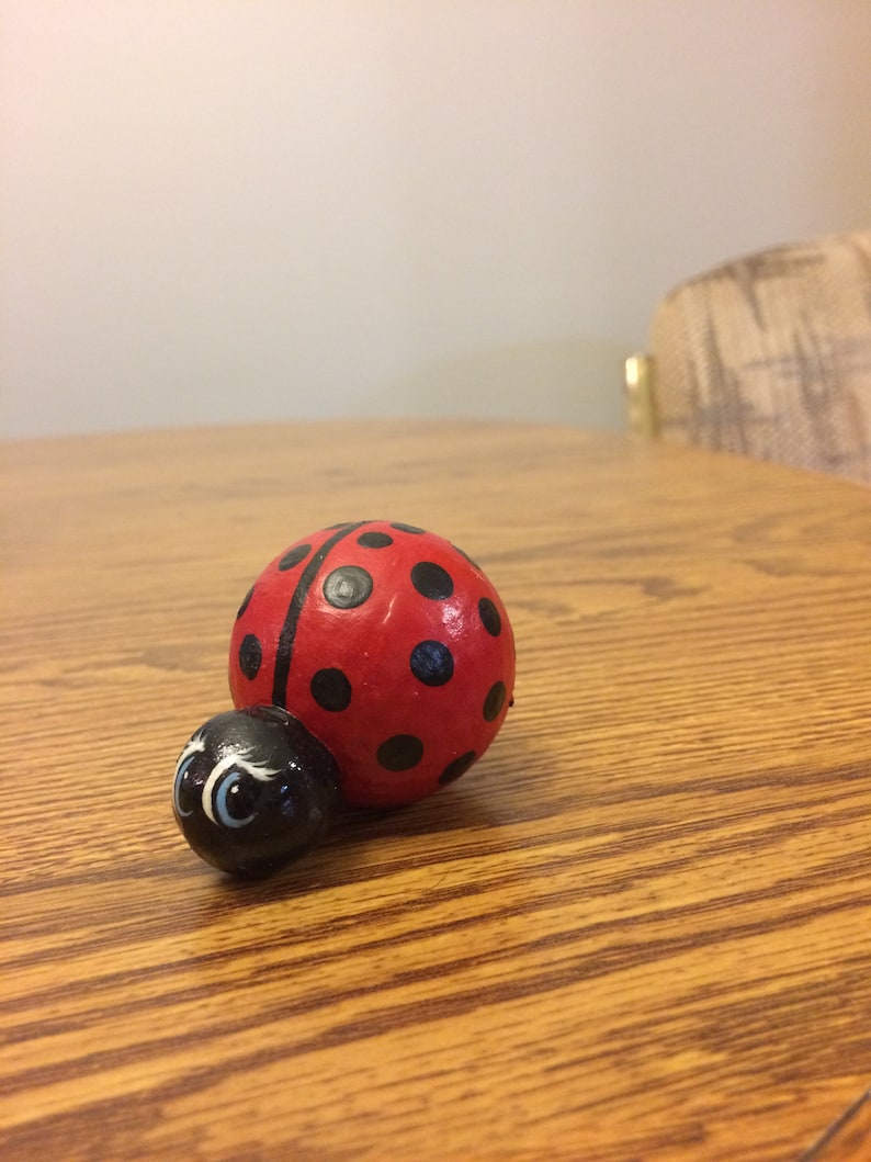 Ladybug Made of Recycled Golf Balls - Use Inside or Outside - Hand Made ...