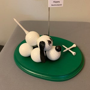 Dog on A Golf Course With A Flag (flag Can Be Customized) Made of ...