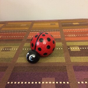 Ladybug Made of Recycled Golf Balls - Use Inside or Outside - Hand Made ...