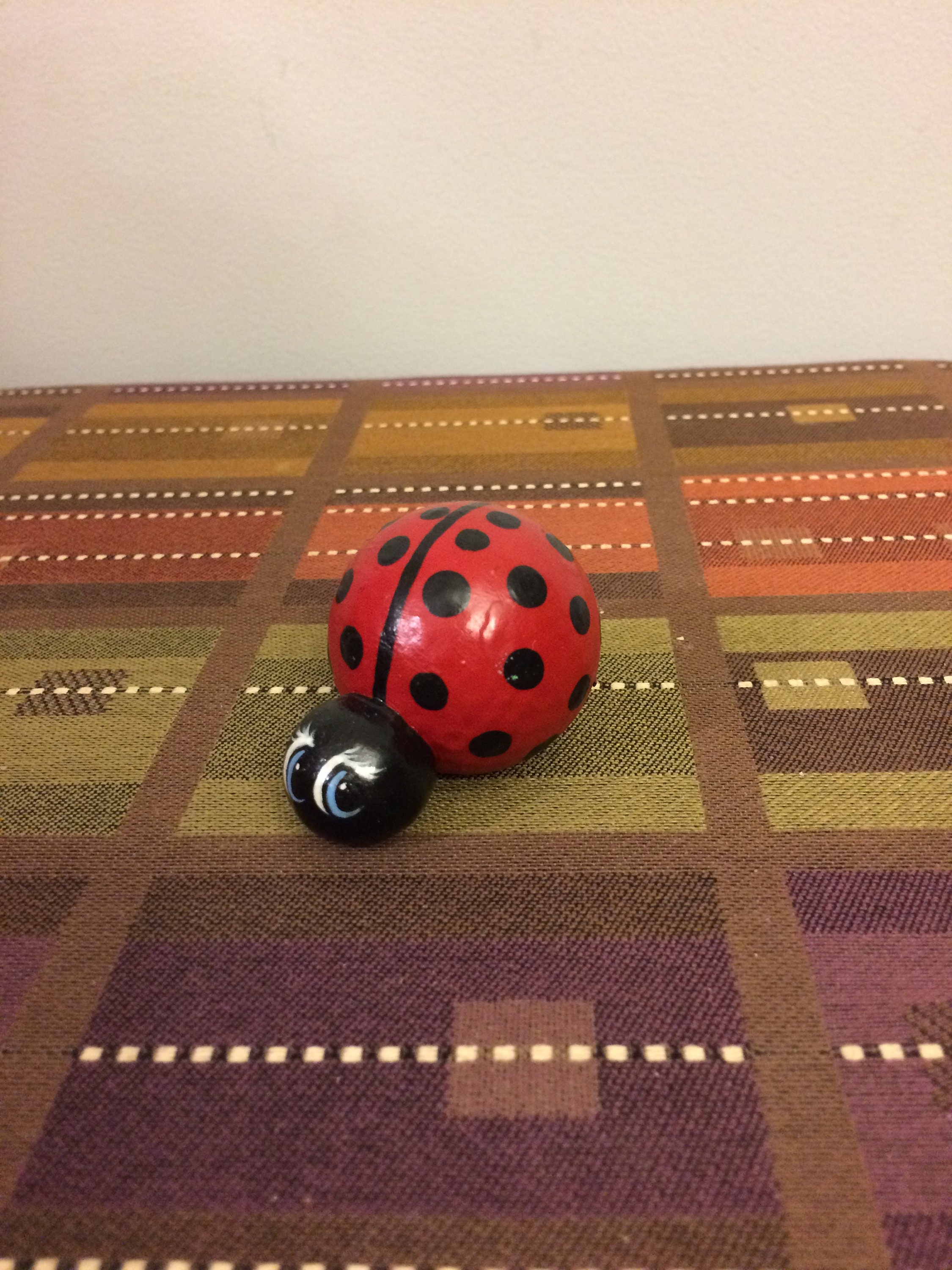 Ladybug Made of Recycled Golf Balls - Use Inside or Outside - Hand Made ...