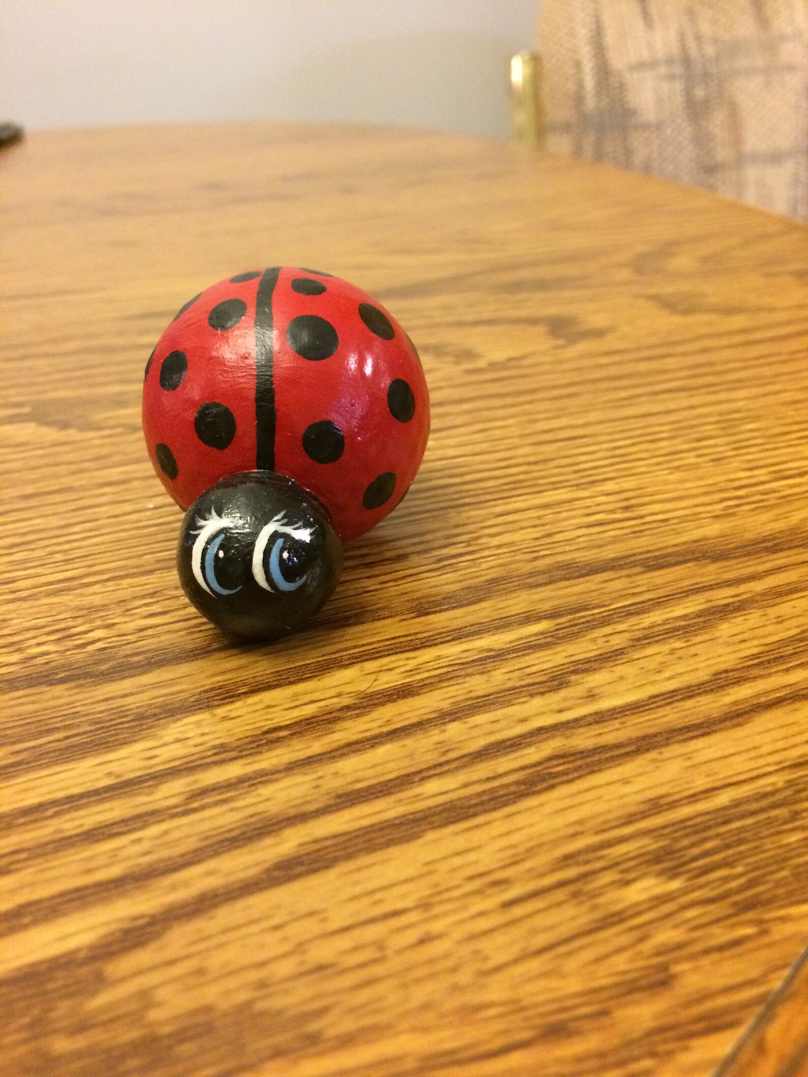 Ladybug Made of Recycled Golf Balls - Use Inside or Outside - Hand Made ...