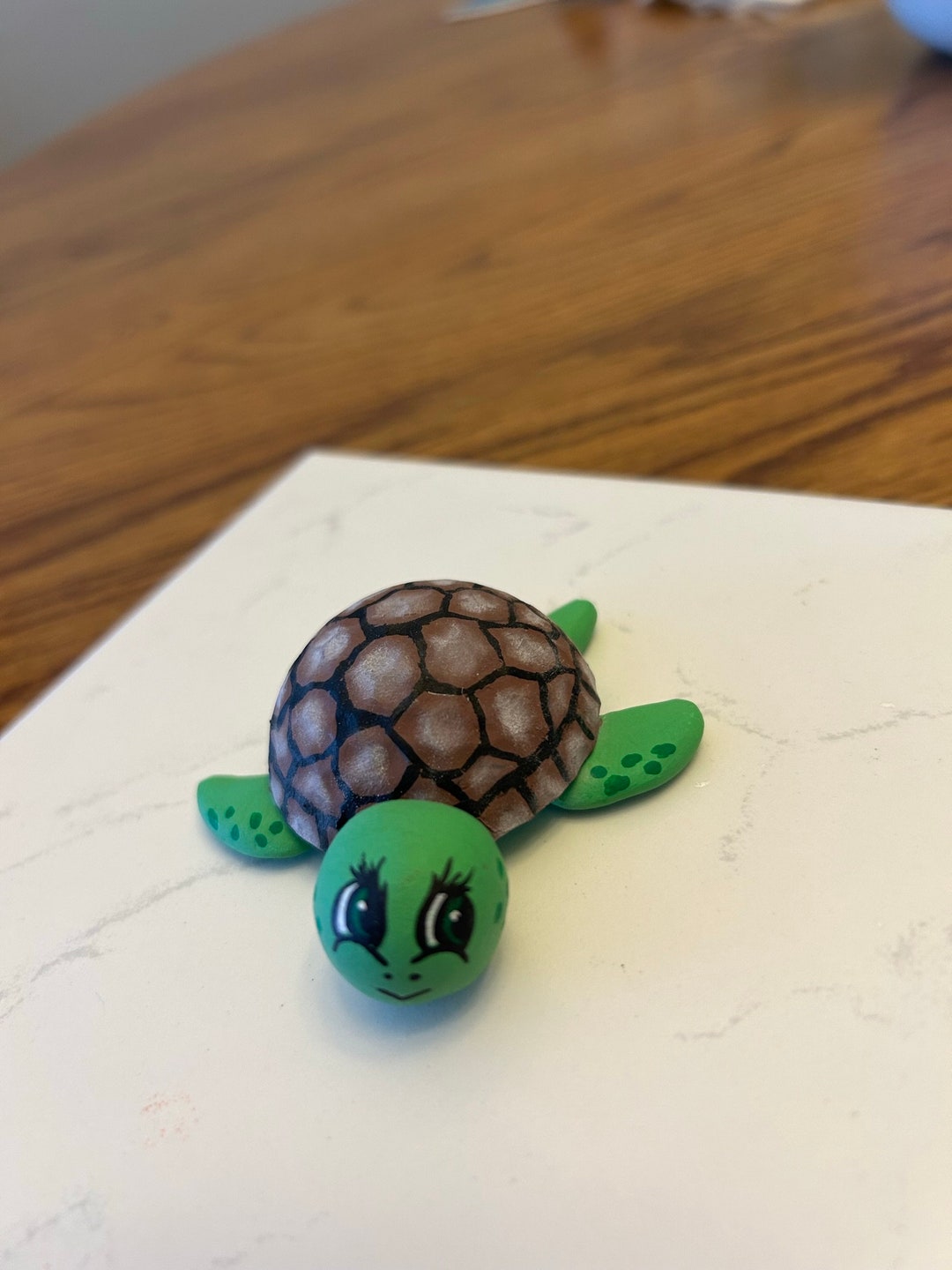 Turtle Made With Recycled Golf Balls - Handmade and Hand Painted - Etsy