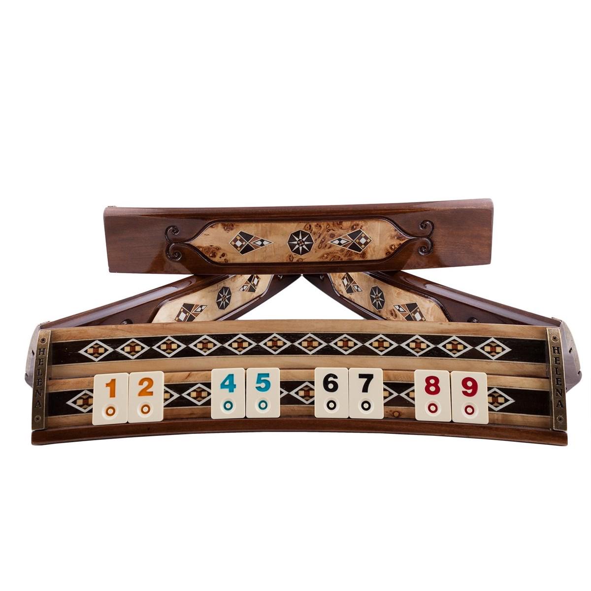 Wooden Rummikub Game Set – Mosaic Inlaid Burl Rummy Cube - Etsy