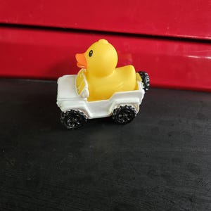 New Colors!! Rubber Duck Driver in White 4x4. Happiness is Being Ducked ...