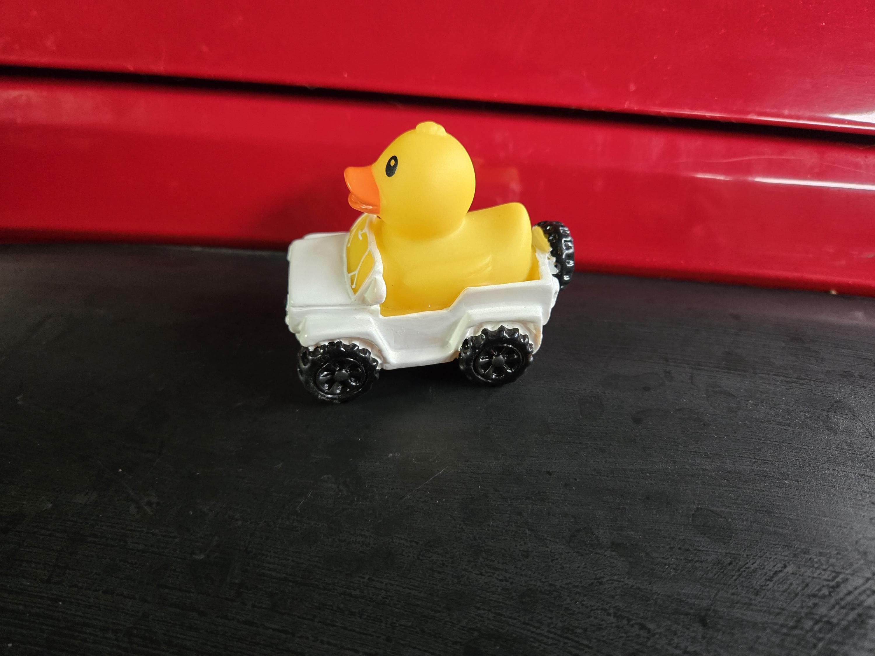 New Colors!! Rubber Duck Driver in White 4x4. Happiness is Being Ducked ...