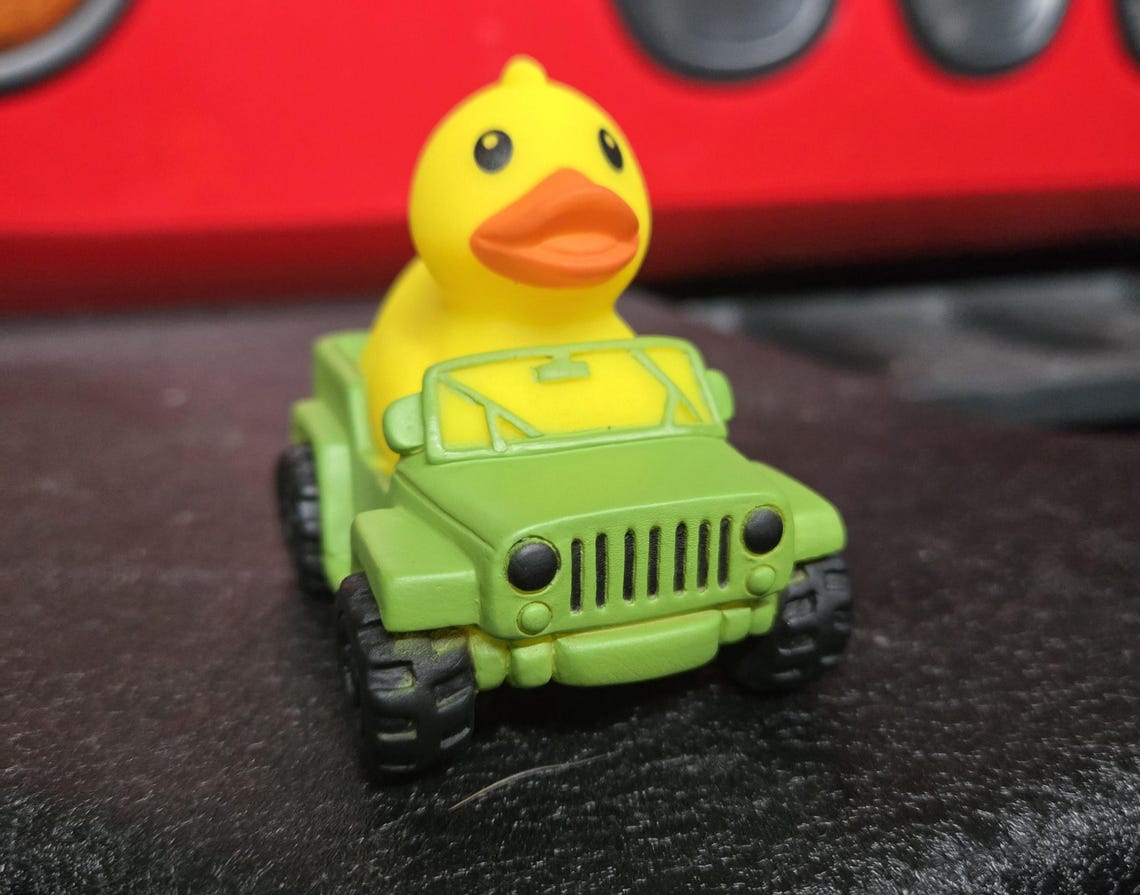 New Color!! Matte Army Green "limited Qty" Rubber Duck Driver in 4x4 ...