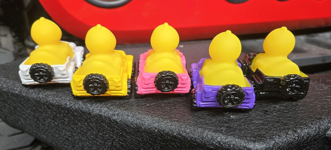 New Colors!! Rubber Ducks in a Truck .. (set of 5 Asst. Colors) Rubber ...