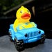 New Colors!! Rubber Ducks in a 4x4, Rubber Duck Driver in Blue Truck ...