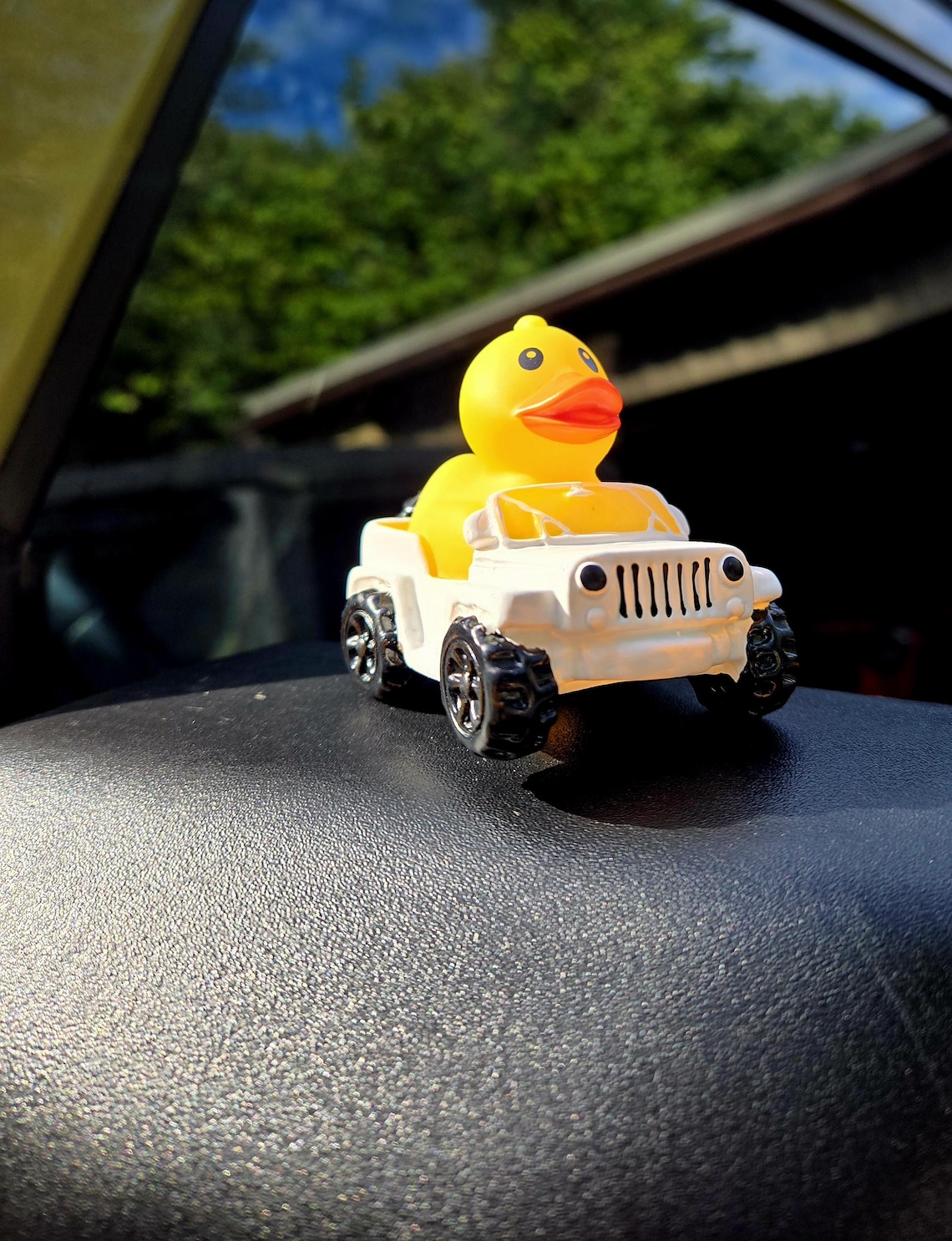 New Colors!! Rubber Duck Driver in White 4x4. Happiness is Being Ducked ...