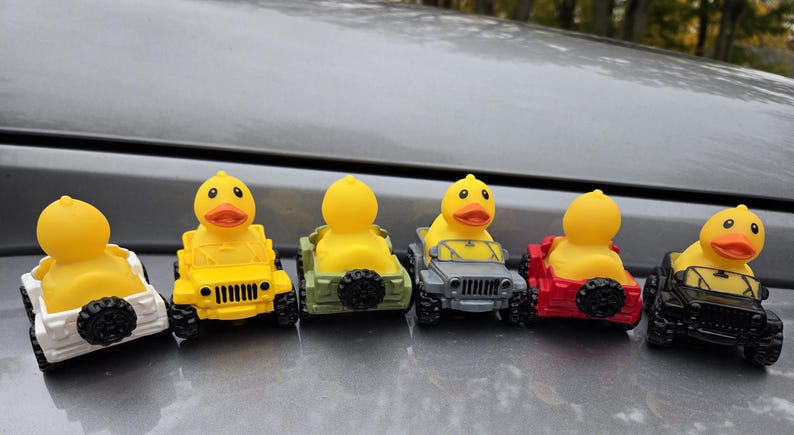 NEW COLORS Are Just In New Set of 6 Rubber Duck Drivers in New Colors ...