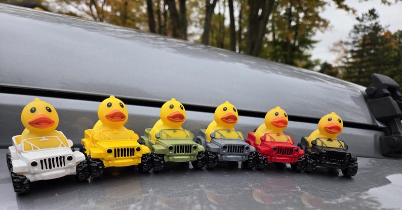 NEW COLORS Are Just In New Set of 6 Rubber Duck Drivers in New Colors ...