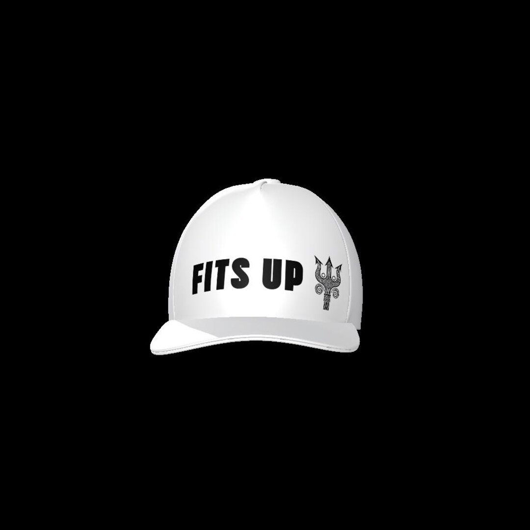White Poseidon Trident Cap - Etsy