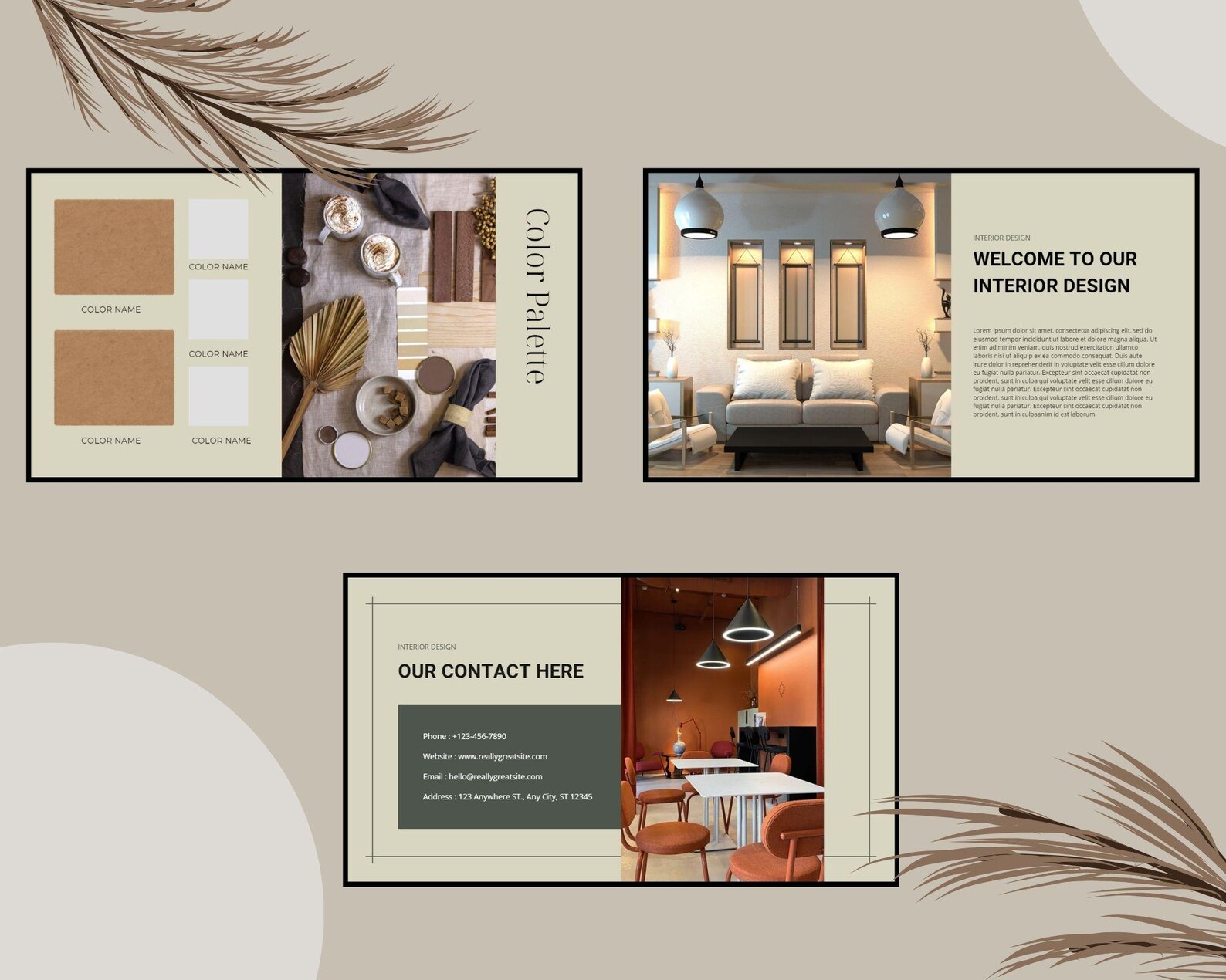 Interior Design Template - Etsy