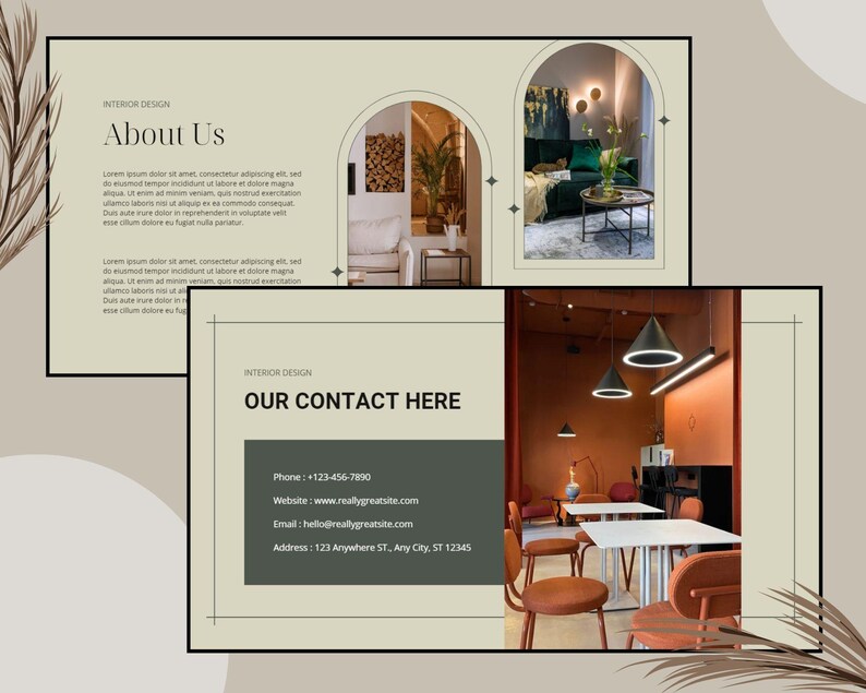 Interior Design Template - Etsy
