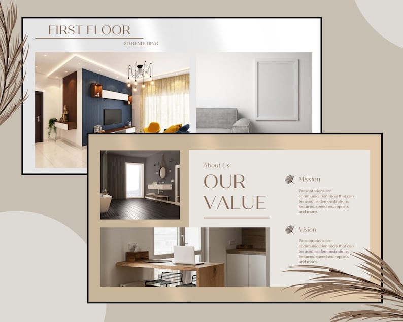 Interior Design Template - Etsy