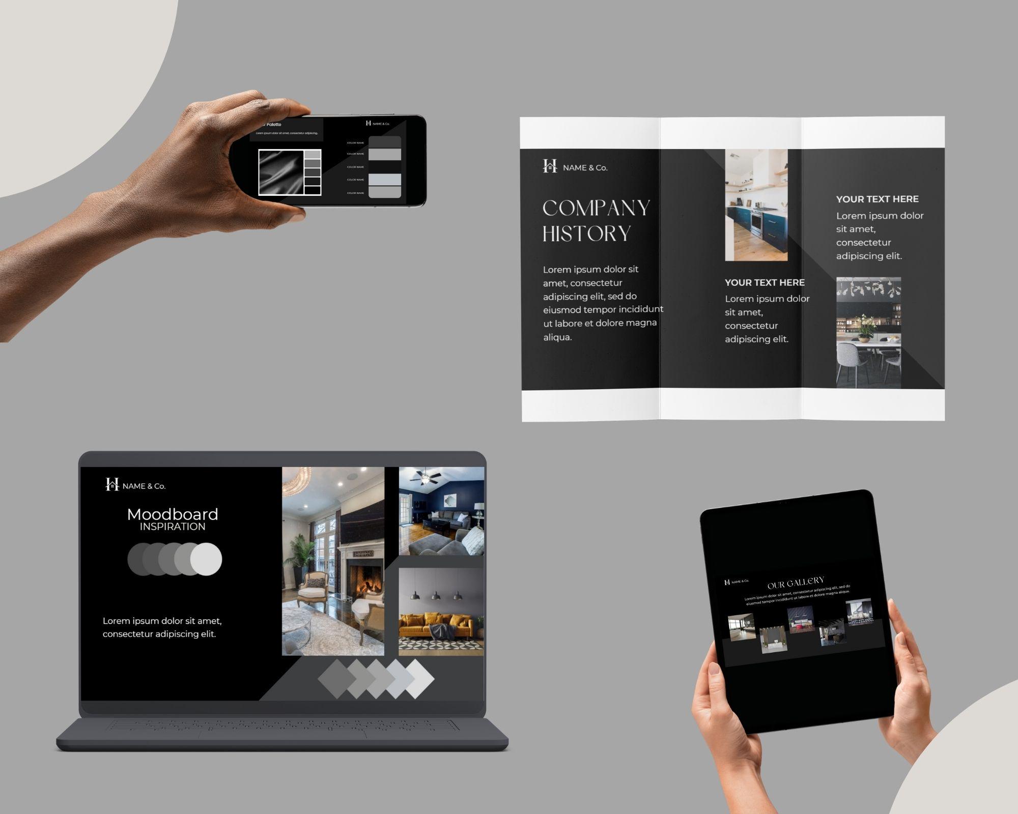 Interior Design Template - Etsy