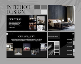Interior Design Template - Etsy