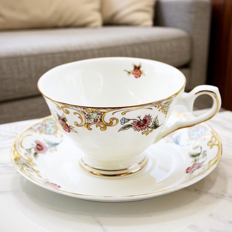 Romantic Lavender Ceramic Tea Set 15 Pieces, Ceramic Coffee Cup and ...
