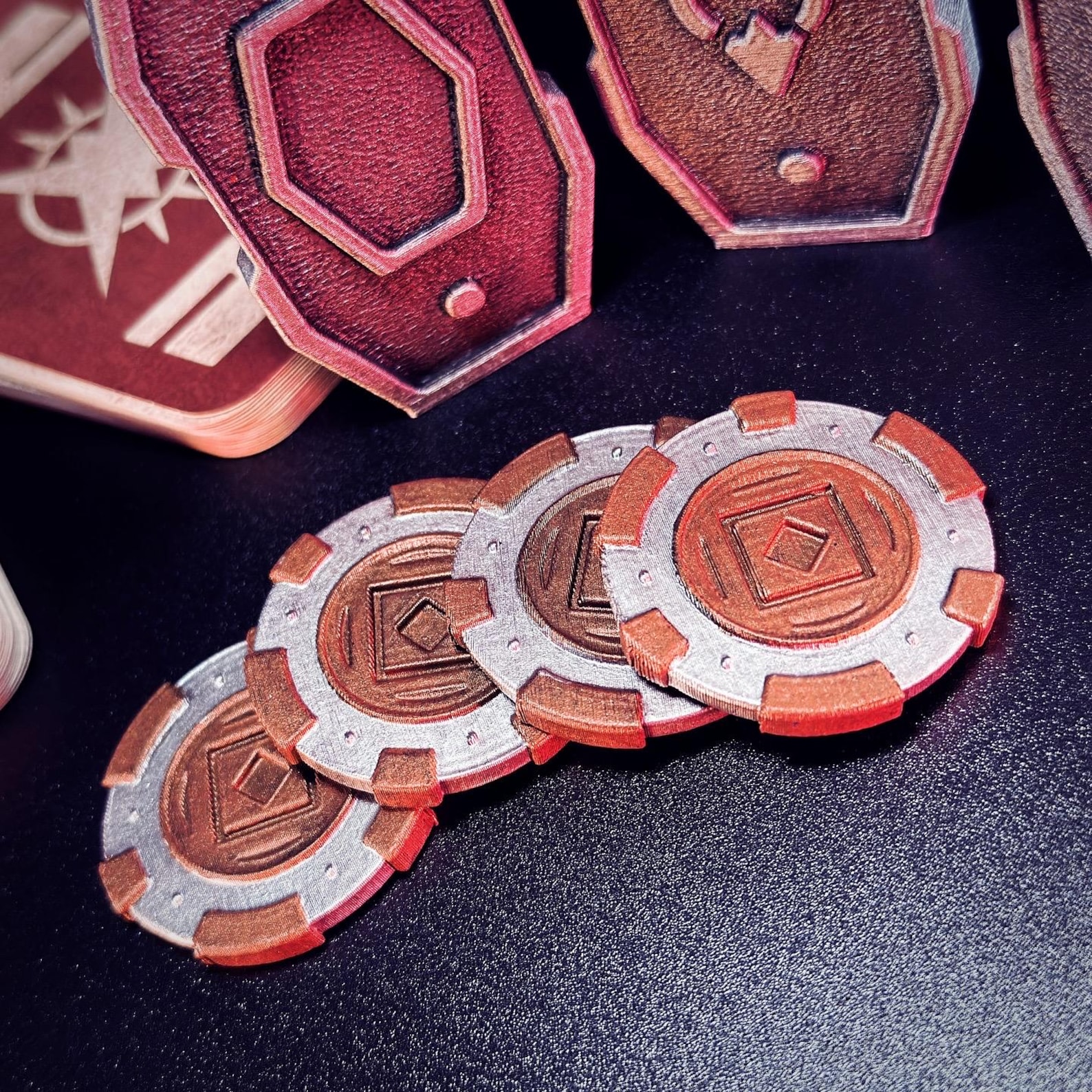 Kessel Sabacc Starter Shift Tokens & Chip (STL 3D Print Files ONLY!) - Etsy