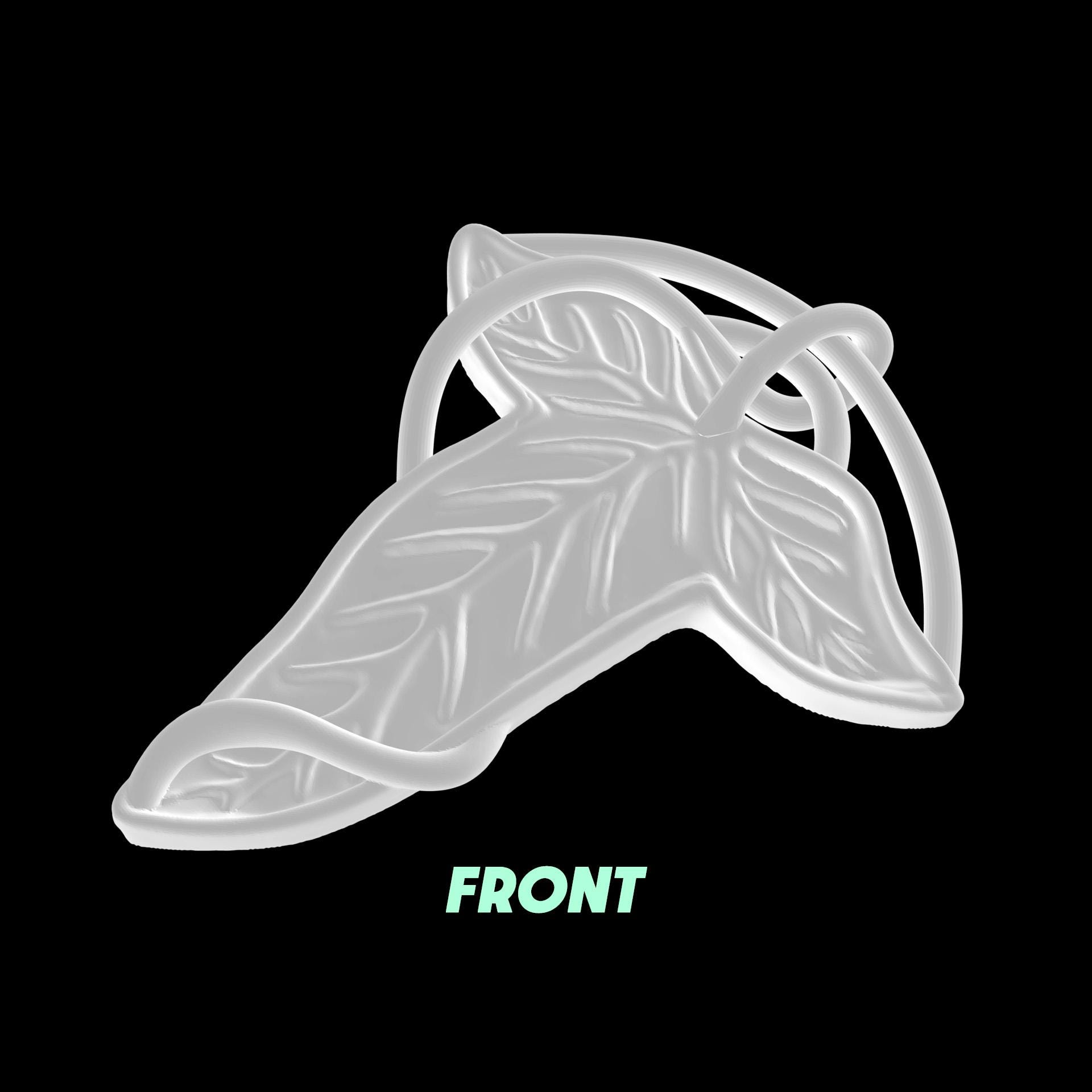 Leaf of Lorien Elven Fellowship Brooch (STL 3D Print File ONLY!) - Etsy