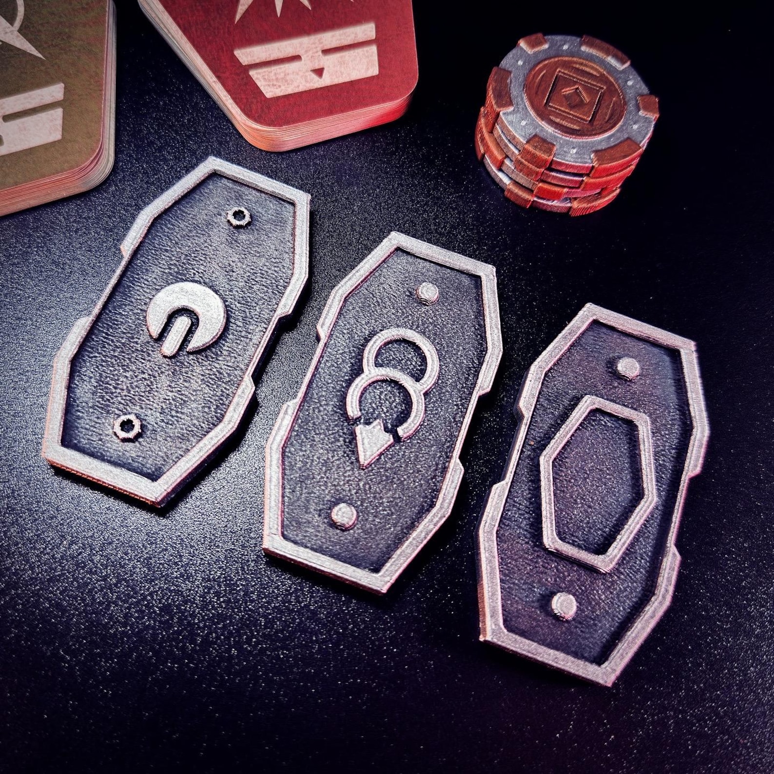 Kessel Sabacc Starter Shift Tokens & Chip (STL 3D Print Files ONLY!) - Etsy
