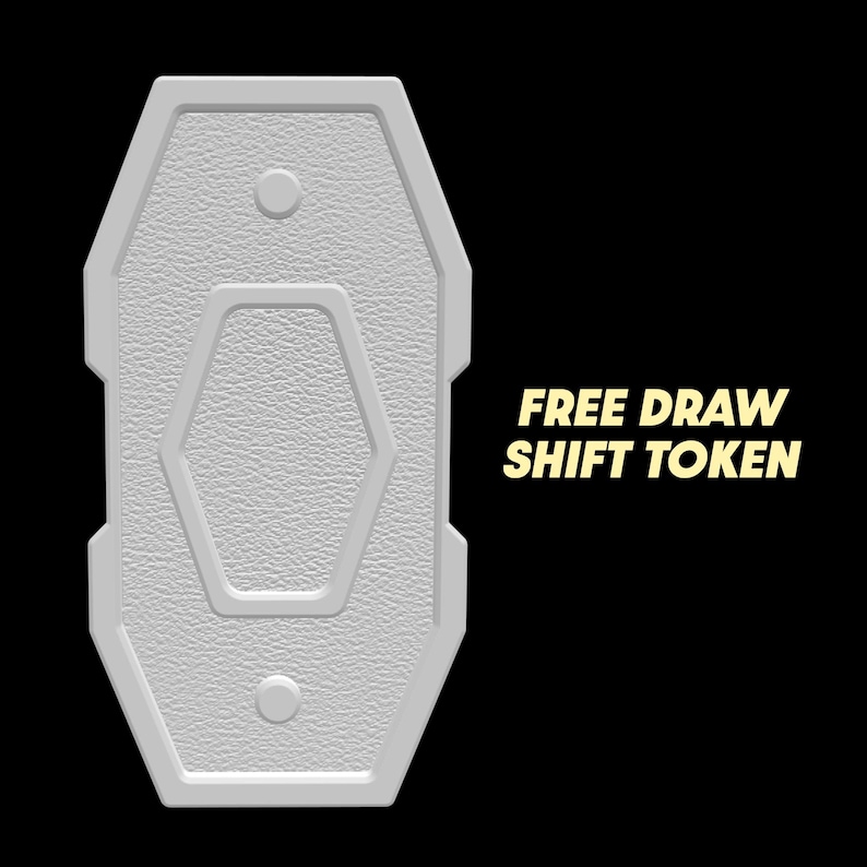 Kessel Sabacc Starter Shift Tokens & Chip (STL 3D Print Files ONLY!) - Etsy